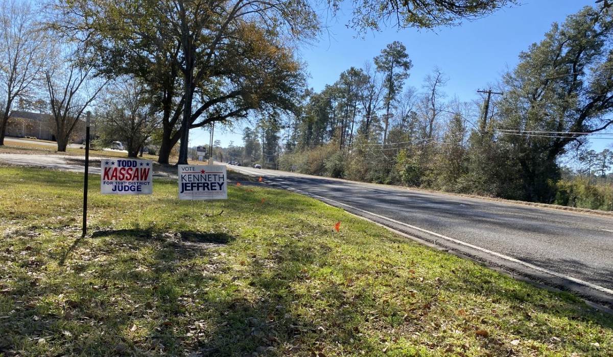 Election Signage Law Reminder - Texas Forest Country Living