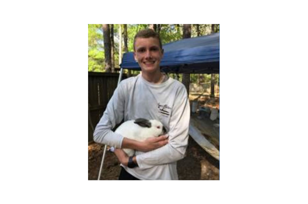 Lufkin Student, Grant Ashby, Shows Rabbits at the Angelina County Fair ...