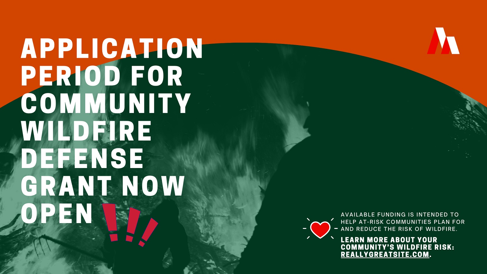 Application Period for Community Wildfire Defense Grant Now Open ...